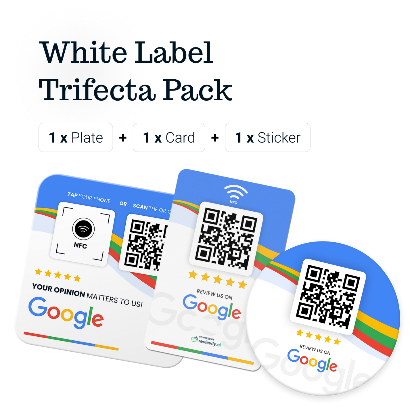 White Label Trifecta Pack – Reviewly.ai